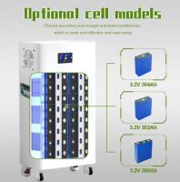 China Smart Energy Storage Battery Pack with LCD for Home Solar Systems for sale