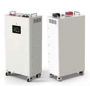 China 51.2V 280ah 306ah 314ah 345ah 220A LiFePO4 Lithium Solar Vertical Stackable Battery with V19 DIY Box for sale