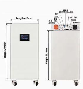 China DIY 48V 51.2V 280ah 314ah LiFePO4 Battery Jk BMS 200A Neutral 306ah 48V LiFePO4 306ah Box 51.2V Battery Box Battery for sale