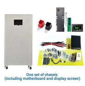 China Jk DIY Kits Case LiFePO4 280ah MB31 16s 48V 100ah 200ah 150ah Bluetooth LCD Screen Smart LiFePO4 Parellel BMS for sale