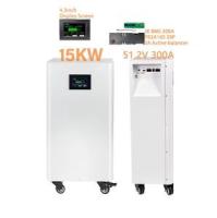 China 15 Kw 51.2V 280ah 304ah Battery Pcak Case Support Jk 16s 200A DIY Battery Box Kit Vertical Box LiFePO4 Con BMS Jk for sale