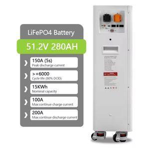 China Jk V19 BMS Hole LiFePO4 Battery 48V 280ah 320ah 15kwh Battery Box DIY Case Jk-Pb2a16s20p Hole Tax Free Solar for sale