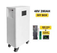 China 15kwh Solar Lithium Battery LiFePO4 DIY Battery Box Jk BMS Design 48V 51.2V 280ah LiFePO4 Battery Case Box DIY Kit for sale