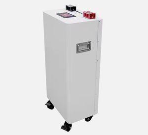 China LiFePO4 48V 600ah 30kw Battery Pack 300ah 15kw 16s 200A BMS Portable Wheeled 51.2V Lithium Battery for sale