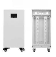 China 15kwh 48V 280ah 306ah 314ah LiFePO4 Battery System Box with Jk 200A BMS Vertical Lithium Battery Box with Wheels for sale