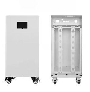 China 15kwh 48V 280ah 306ah 314ah LiFePO4 Battery System Box with Jk 200A BMS Vertical Lithium Battery Box with Wheels for sale