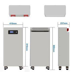 China Jk BMS Battery Box with Double Insurance Stand up Battery Box for sale