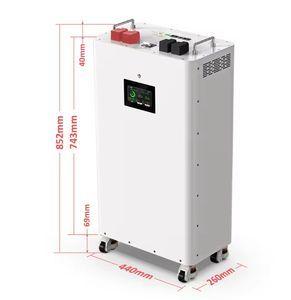 China Power Wall 48V 51.2V 280ah 300ah 10kwh 15kwh LiFePO4 Home Battery Solar Power Energy Storage LiFePO4 Battery Pack for sale