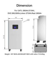 China Battery Box 15kwh 48V 16s DIY Kit Battery DIY Kit with 200A Smart BMS for sale