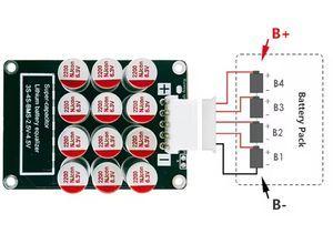 China Active Balance Method BMS for 3s to 21s Battery Systems for sale