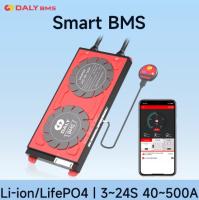 China 8s-24s High-Efficiency BMS with Active Balance and LCD Display for sale