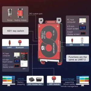 China 40A Active Balance BMS for Efficient 8s-17s Battery Management Solutions for sale