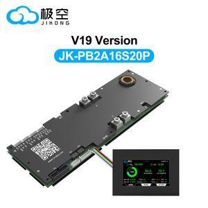 China Smart Jk BMS 8s 16s LiFePO4 Battery 100A 150A 200A BMS Jk B2a16s20p New Jk Inverter BMS V19 Upgrade Jk-Pb2a16s20p with V19 4.3LCD for sale