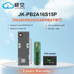 China Jk LiFePO4 BMS V19 Jikong Smart BMS 4.3 Inch Screen LCD Display Battery Pack Accessories Jk BMS 16s 48V 150A Pb2a16s15p for sale