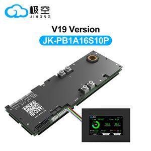 China Jk BMS 8s 16s LiFePO4 Battery 100A 150A 200A BMS Jk B2a16s20p New Jk Inverter BMS V19 Upgrade Jk-Pb1a16s10p with V19 4.3LCD for sale