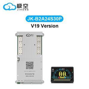 China Jikong V19 Smart BMS 8s-24s 300A Li-ion/ LiFePO4/ Lto Battery 4BMS Active Balancer 2A Jk-B2a24s30p for sale