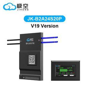 China Jk BMS B2a24s20p 2A Balance Current BMS 200A Bt 36V 48V 60V Li-ion Lto 18650 Battery LiFePO4 Battery Storage Bluetooth BMS for sale