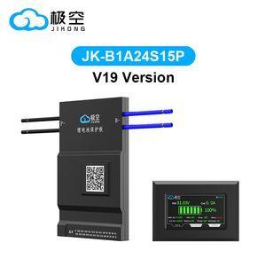 China Ready to Ship Docan Amy Jk B1a24s15p 24V 48V 60V 72V Smart BMS with LCD Display LiFePO4 Solar Battery Pack for sale