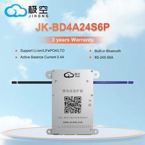 China Jkbms Smart BMS Active Balance 4s 8s 16s 12V 24V 48V LiFePO4 100A 120A 150A 200A 250A 300A BMS for Lithium Ion Battery Pack for sale