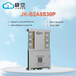 China EU Stock Jk-B2a8s30p Jkbms Manufacture 200A 250A 300A 12V 24V 48V 4s 6s 8s 13s 14s 15s 16s 24s 30s LiFePO4 Smart BMS for sale