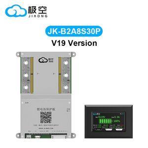 China Jk BMS 200A 4s 8s 12V 24V Jk-B2a8s30p 300A Smart BMS Built-in Bt Module Support LCD RS485 Port 1A 2A Active Balance Current DDP for sale
