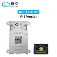 China B1a8s10p BMS Heat Canbus 4s 5s 6s 7s 8s 12V 24V Battery with 1A Active Balance BMS LiFePO4 Li-ion Lto for sale