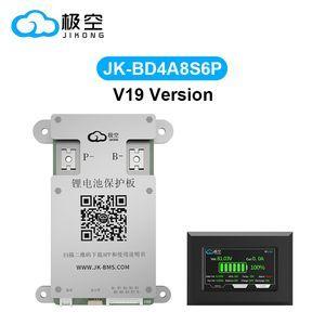 China Jikong BMS 4s 5s 6s 7s 8s LiFePO4 BMS Bd4a8s6p 12V 24V with 0.4A Active BMS 60A LiFePO4 Li-ion Lto Battery Smart BMS for sale