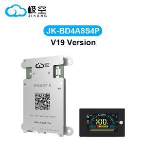 China Jikong BMS 4s 5s 6s 7s 8s LiFePO4 BMS Bd4a8s4p 12V 24V with 0.4A Active BMS 40A 60A LiFePO4 Li-ion Lto Battery Smart BMS for sale