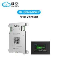 China Jk BMS V19 4s 5s 6s 7s 8s LiFePO4 BMS Bd4a8s4p 12V 24V with 0.4A Active BMS 40A 60A LiFePO4 Li-ion Lto Battery Smart BMS for sale