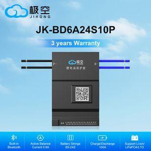 China Special Price Jk BMS Active Balance 100A 150A 200A Capable Bd6a24s10p Lithium 13velectric Vehicle Rental for sale