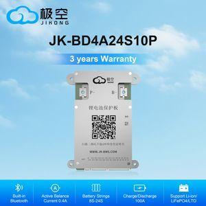 China Special Price Jkbms Active Balance 100A 150A 200A Capable Bd4a24s10p Ternary Iron Lithium 20velectric Vehicle Rental BMS for sale