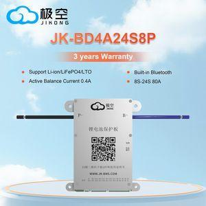 China Jikong BMS Jk-Bd4a24s8p 8s/24s 100A Li-ion LiFePO4 Lto Batteries BMS Smart Active Balance for sale
