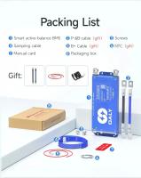 China Smart Active Balance BMS 150A 200A 300A LiFePO4 24V 36V 48V 72V 150ah 200ah BMS Battery Pack for Home Energy Storage for sale
