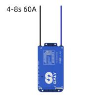 China WiFi BMS 1A Active Balance 4s 8s 60A LiFePO4 BMS for sale
