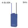 China WiFi BMS Daly 4s 8s Active Balance Current 60A LiFePO4 for sale