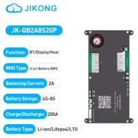 China Jkbms Smart Active Truck BMS 4s 6s 7s 8s 12V 24V 200A Active Balance 2A and Bluetooth APP Heat Display Li-ion Lto Battery Jkbms for sale