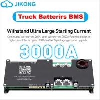 China Jkbms Smart Active Truck BMS 4s 6s 7s 8s 12V 24V 200A Active Balance 2A and Bluetooth APP Heat Display Li-ion Lto Battery Jkbms for sale