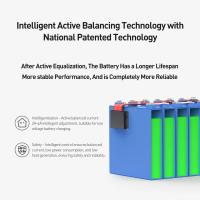 China 4s 8s 16s 20s 24s Bluetooth APP Li-ion LiFePO4 Lto Batteries Smart Balancer for sale