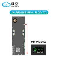 China New Jk Inverter BMS V19 Upgrade Smart BMS Jk Pb1a16s10p with 4.3inch Display Communicate with Mainstream Inverters 16s BMS for sale