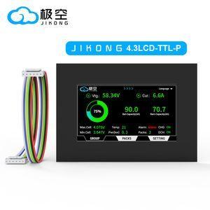 China Jkong Jk BMS 4.3 Inch Screen Display for V19 Pb1a16s10p Pb1a16s15p Pb2a16s15p Pb2a16s20p Communication Set Multilingual Setting for sale