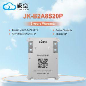China Jkbms 8s B2a8s20p LiFePO4 High Voltage BMS 48V 200A Lto Li-ion LiFePO4 BMS with Active Balance for sale
