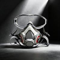 China FD410E TPE Half Face Respirator (Including Goggles) for sale