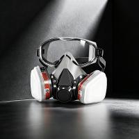 China FD410E TPE Half Face Respirator (Including Goggles) for sale