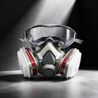 China FD410E TPE Half Face Respirator (Including Goggles) for sale