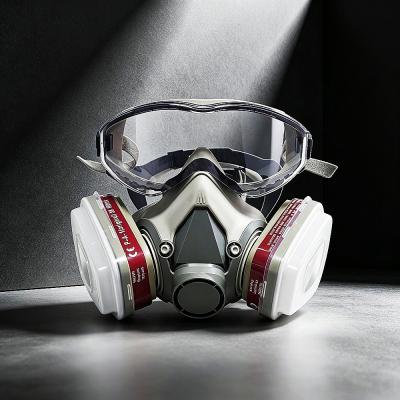 China FD410E TPE Half Face Respirator (Including Goggles) for sale