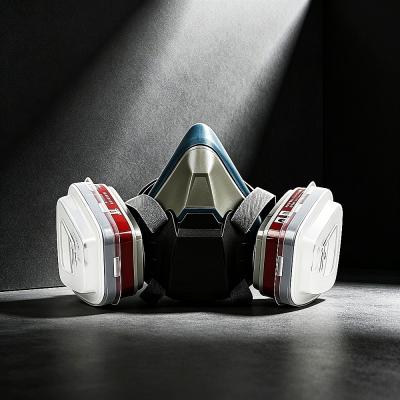 China FD412 TPE+Premium Silicone Half Face Respirator for sale