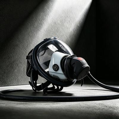 China MJ-4005 Gas Mask Dedicated for SCBA for sale