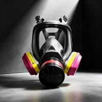 China MJ-4007 TPE Full Face Respirator for sale