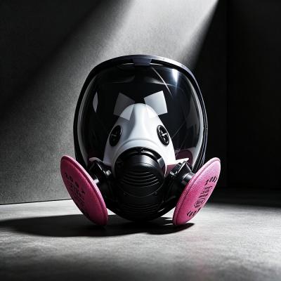 China MJ-4008 TPE Full Face Respirator for sale