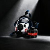 China MJ-4017 High Quality Silicone Full Face Respirator for sale